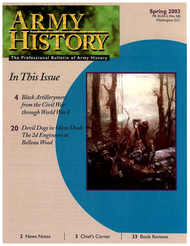 Army History Magazine