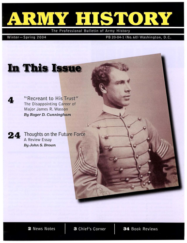 Army History Magazine