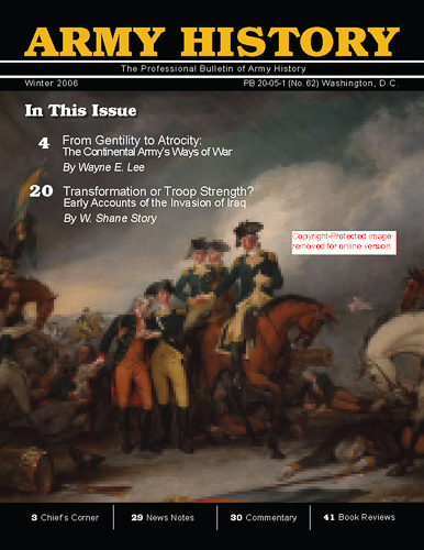 Army History Magazine