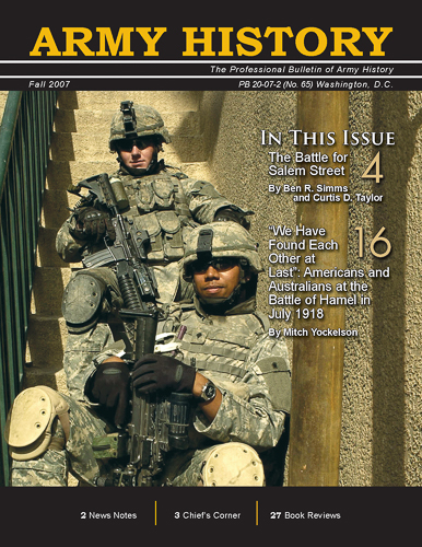 Army History Magazine