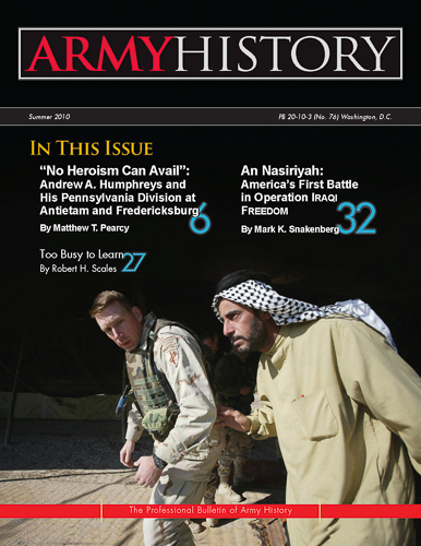 Army History Magazine