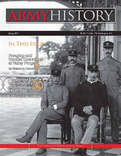 Army History Magazine