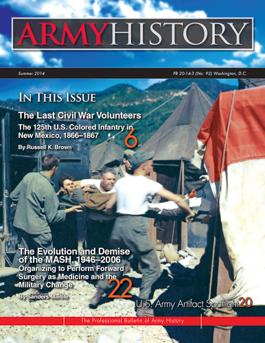 Army History Magazine