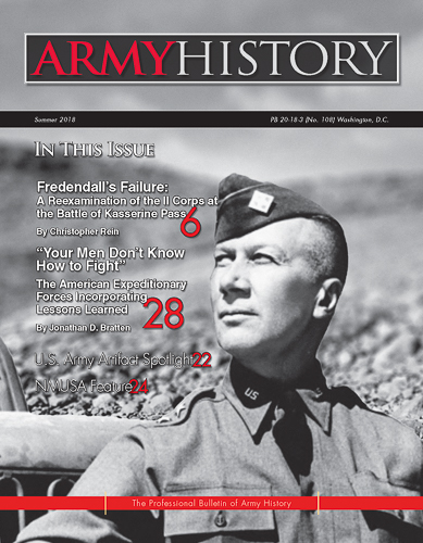 Army History Magazine