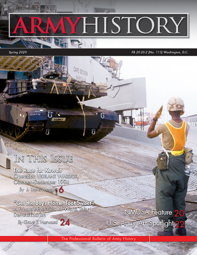 Army History Magazine