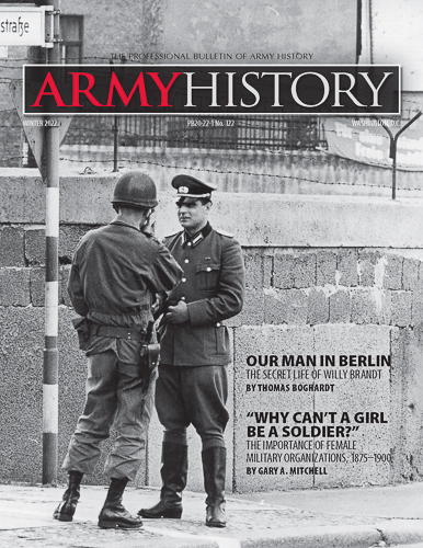 Army History Magazine