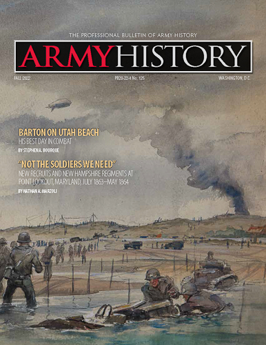 Army History Magazine