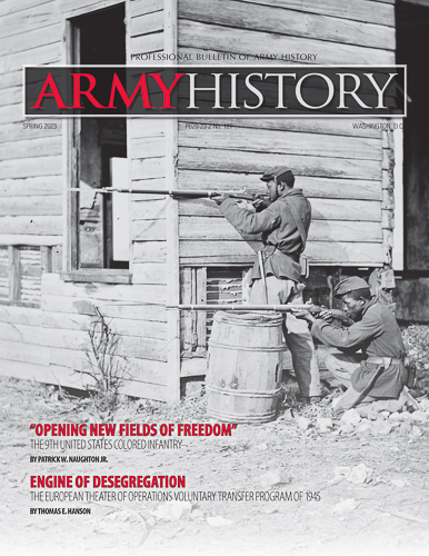 Army History Magazine