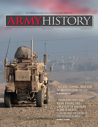 Army History Magazine